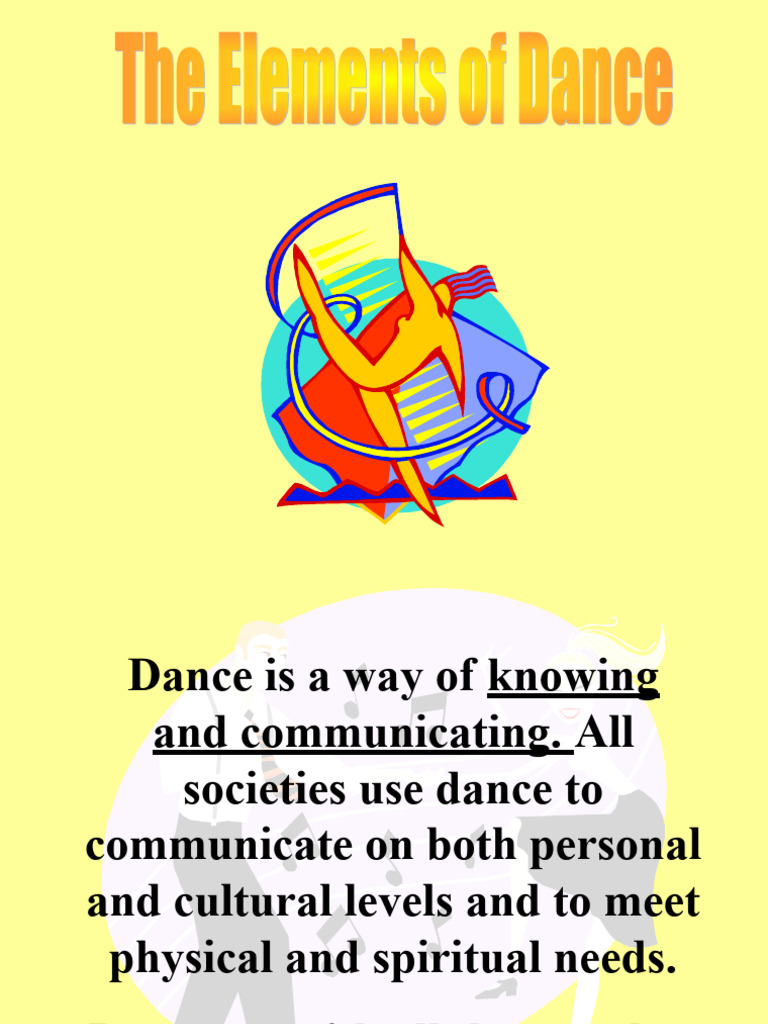 12 Lesson 2 Elements of Dance | PDF