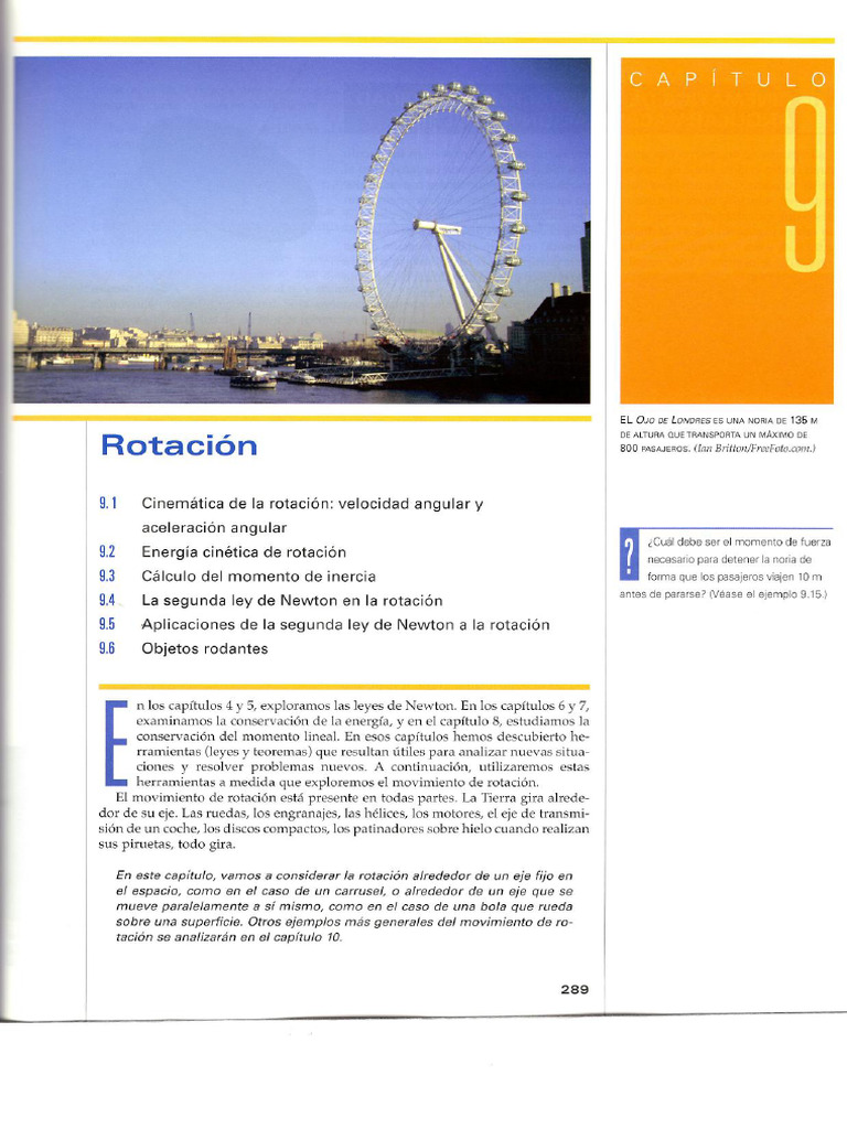 Física Tipler 6 Ed. Vol. 1. TEMAS - 9-15 | PDF