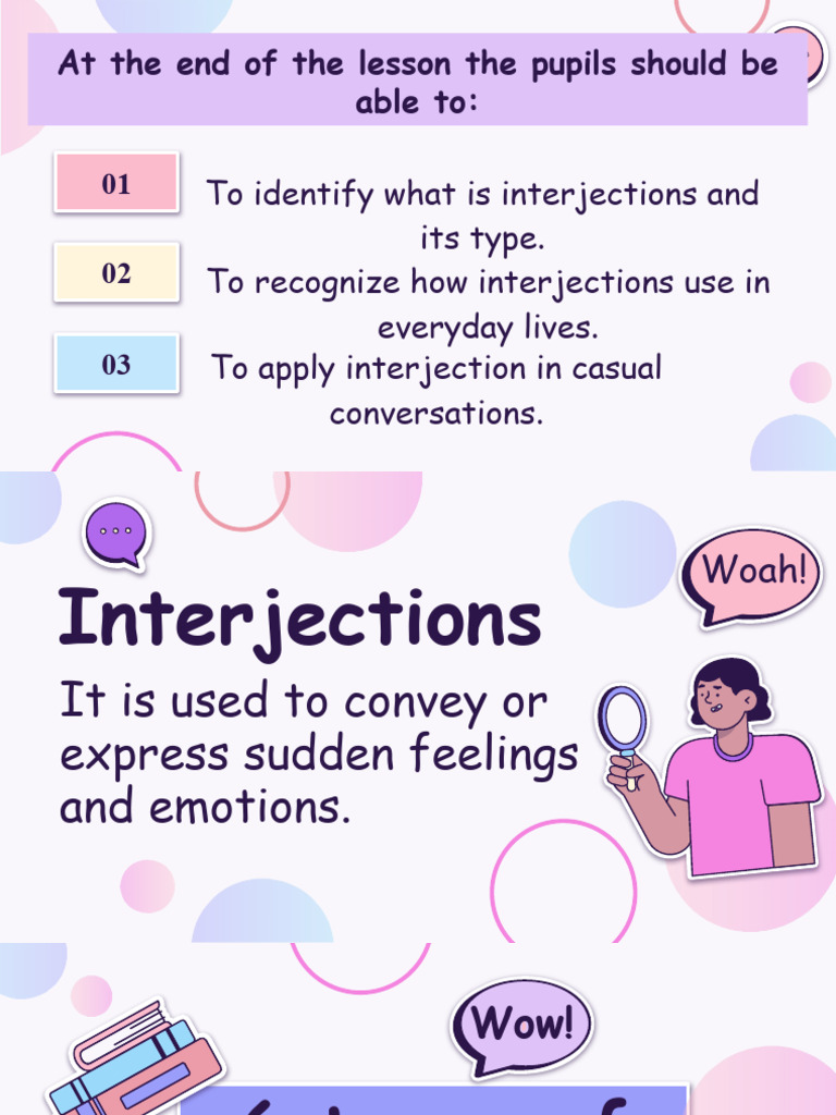 Interjection Ppt | PDF