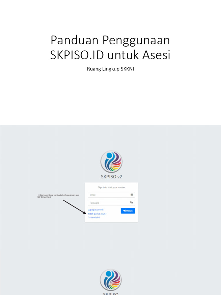 Panduan Skpiso Asesi | PDF