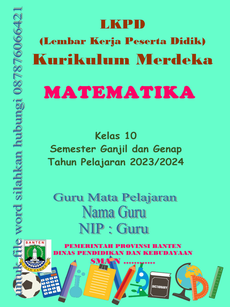 LKS Matematika 10 (P) | PDF