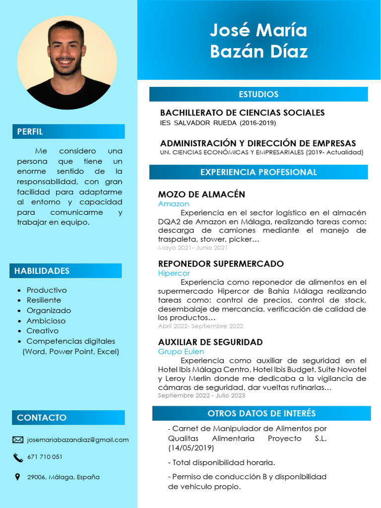 CV José Maria | PDF