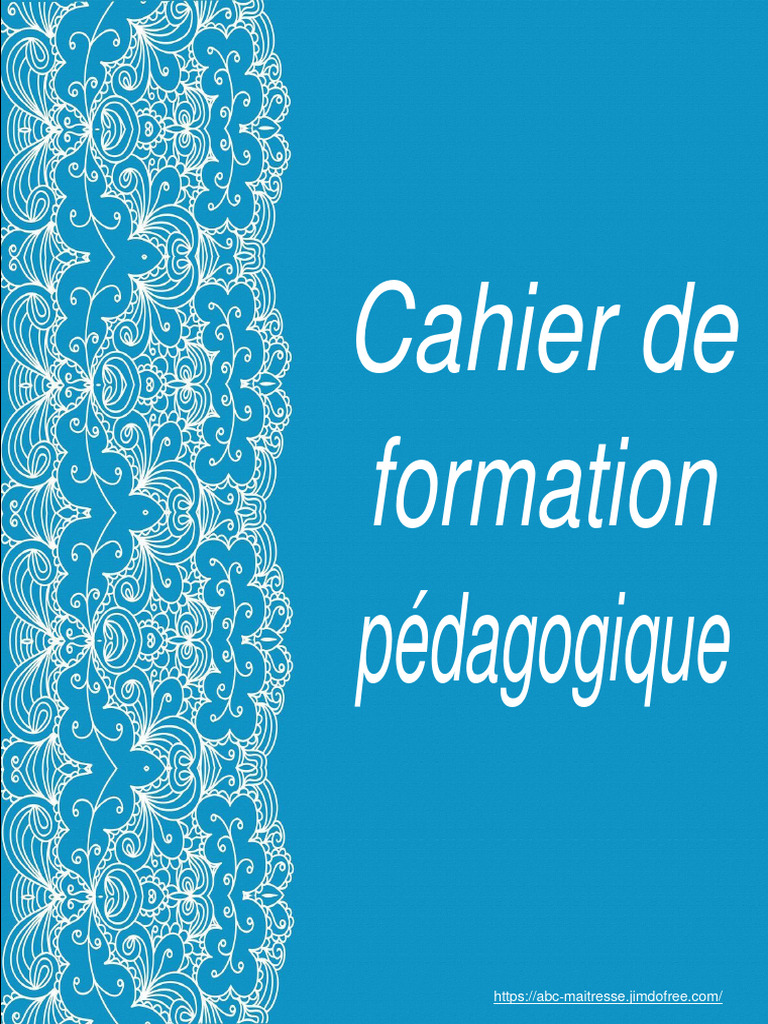 Cahier de Formation | PDF