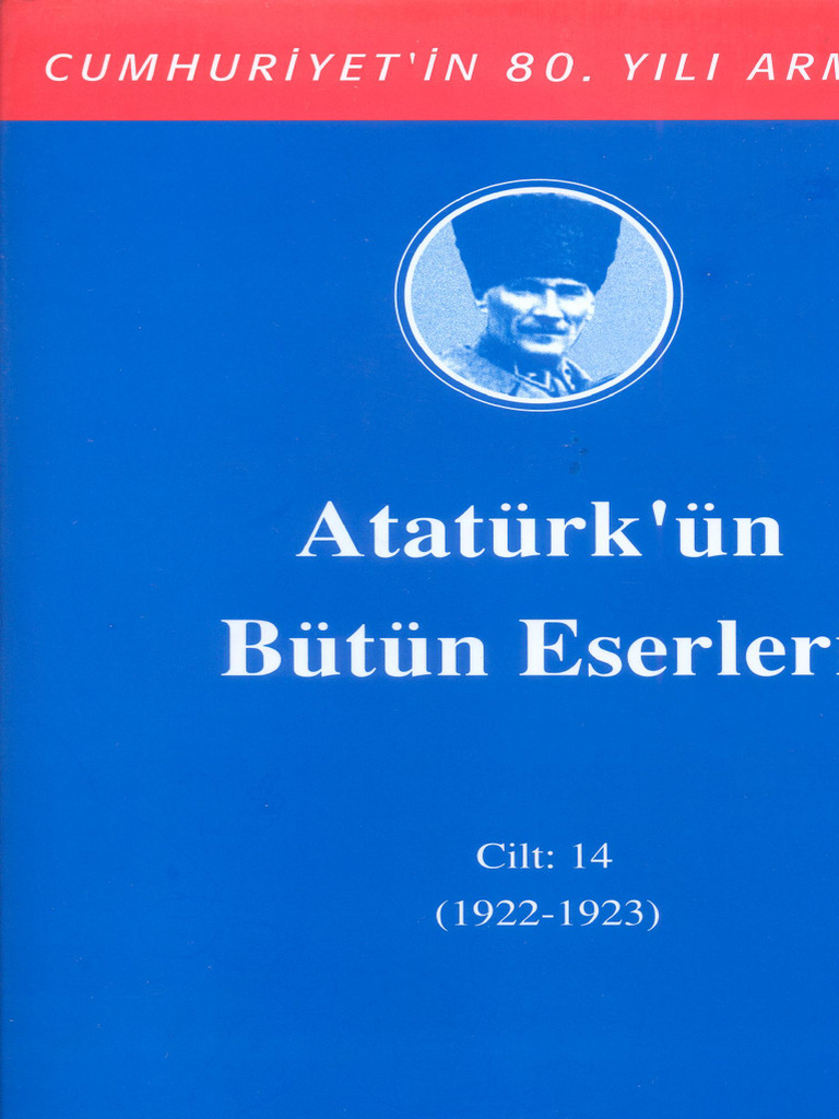Atatürk'ün Bütün Eserleri Cilt 14 (1922-1923) | PDF