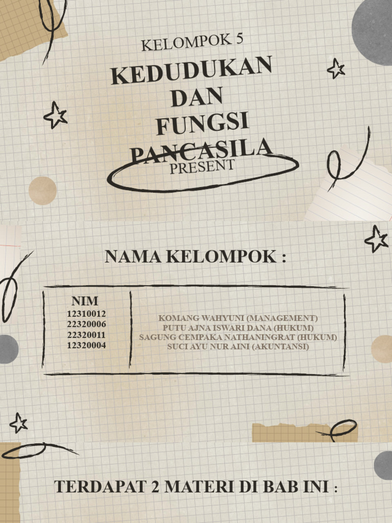 Ppt Pancasila Klmp 5 | PDF