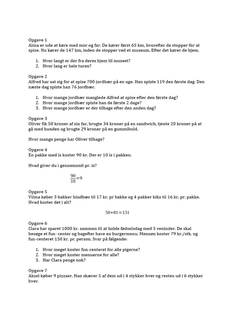 Opgave 1 | PDF