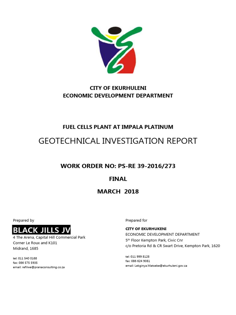 Geotech Report Rev 02 | PDF