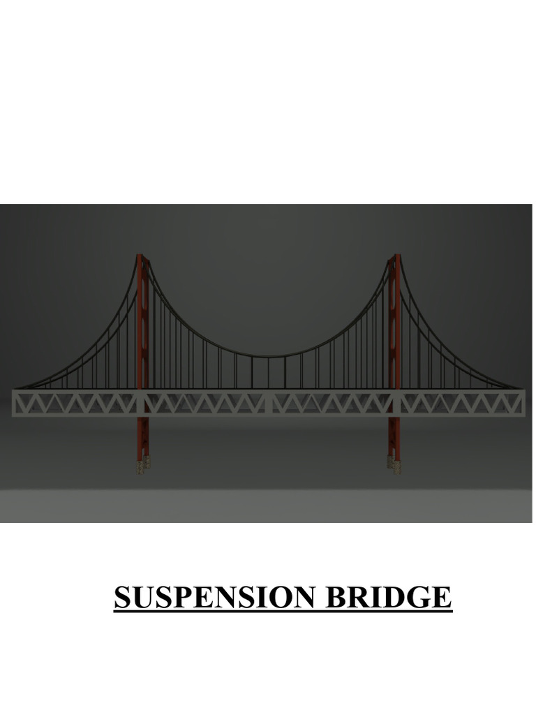 Suspension Bridge | PDF | Bridge | Civil Engineering