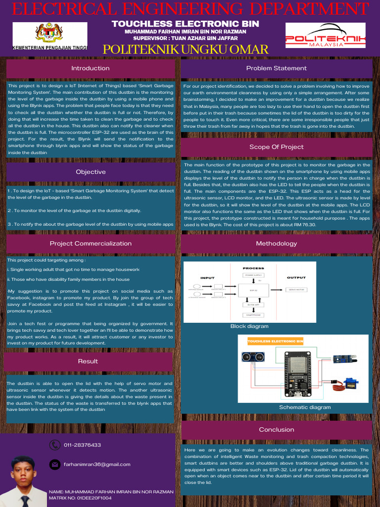 Colorful Food Informational Infographic (A4 Document) | PDF