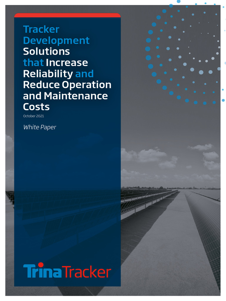 TrinaTracker Whitepaper O M-24Sept21 LR | PDF