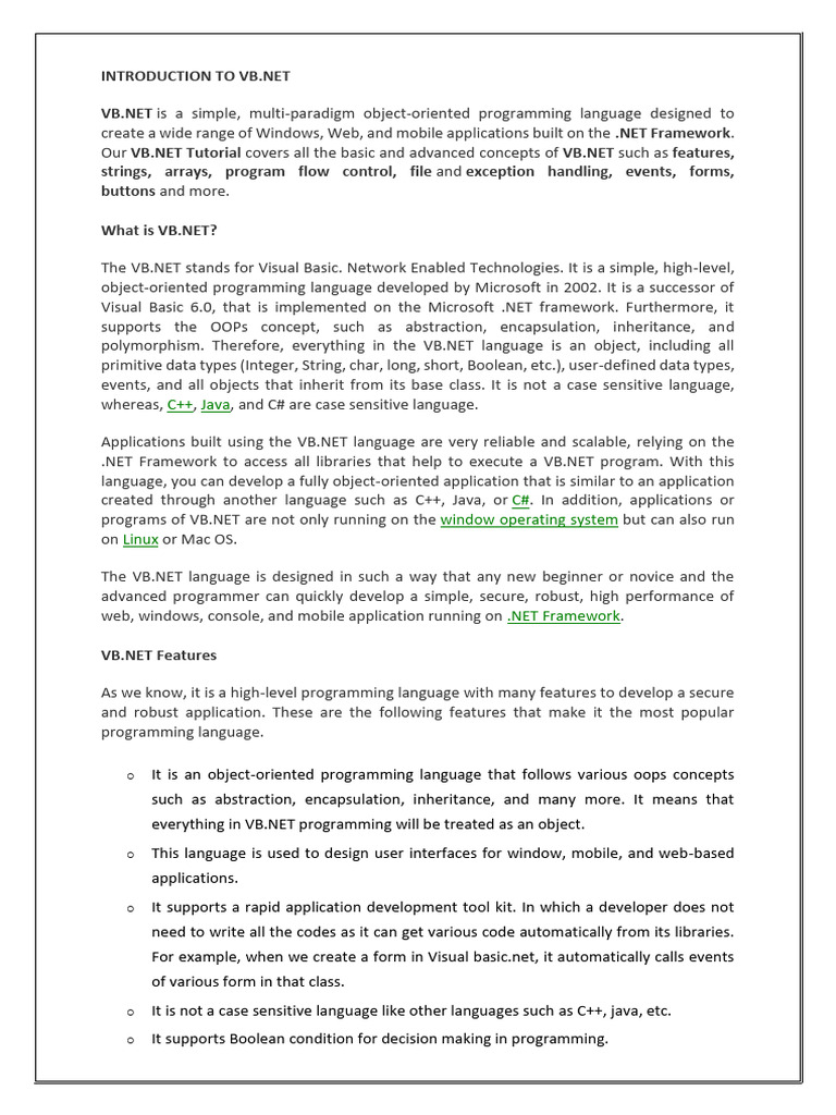 Lecture 1 Introduction To Pdf