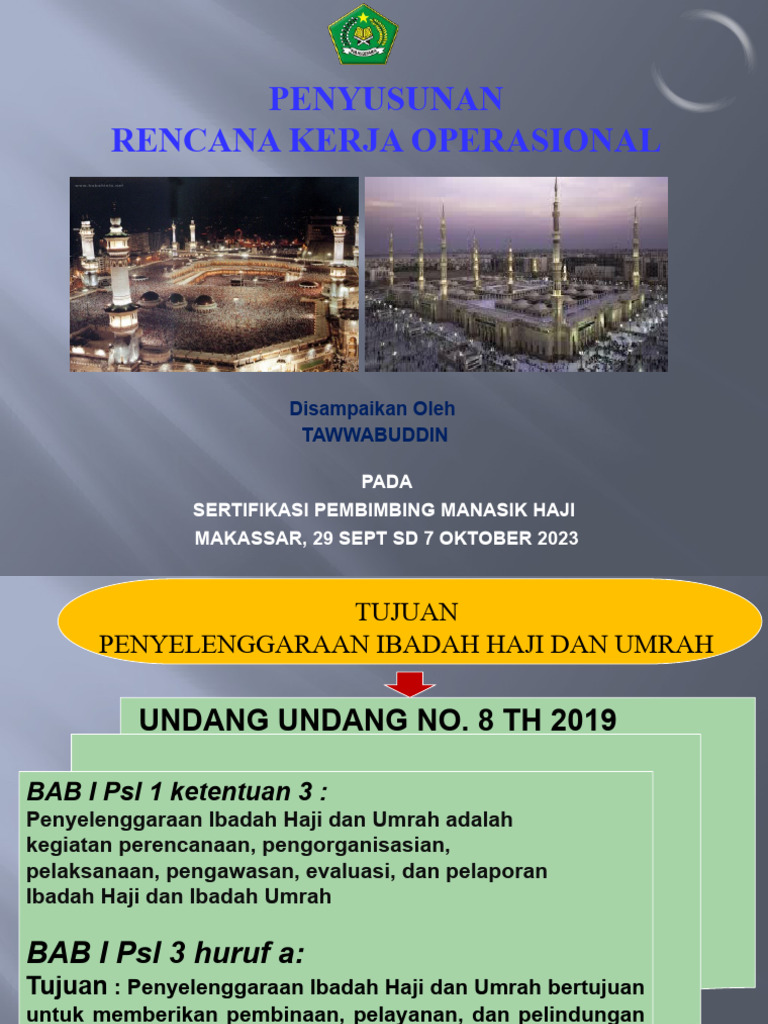 Rencana Kerja Operasional (RKO) | PDF