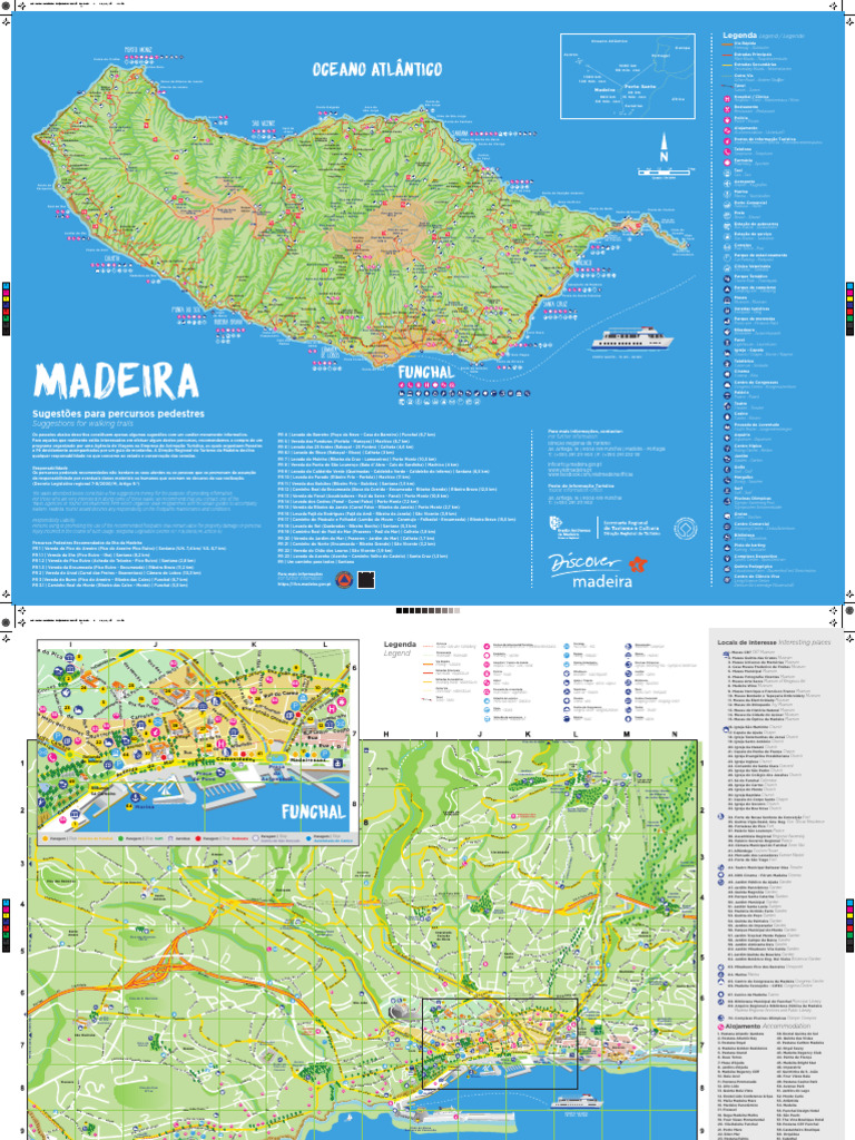 Mapa Madeira Funchal | PDF