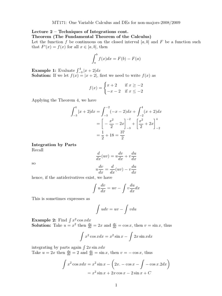 Lecture 2 | PDF Lecture 2 | PDF