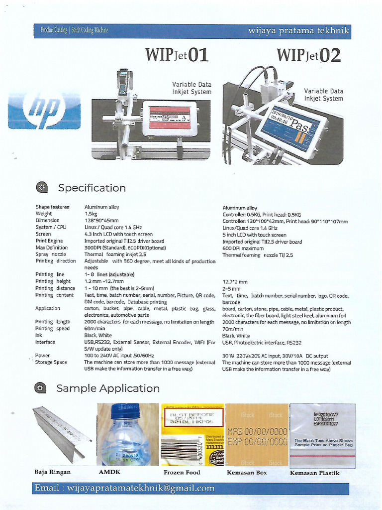 Katalog Wip Jet 01 & 02 | PDF