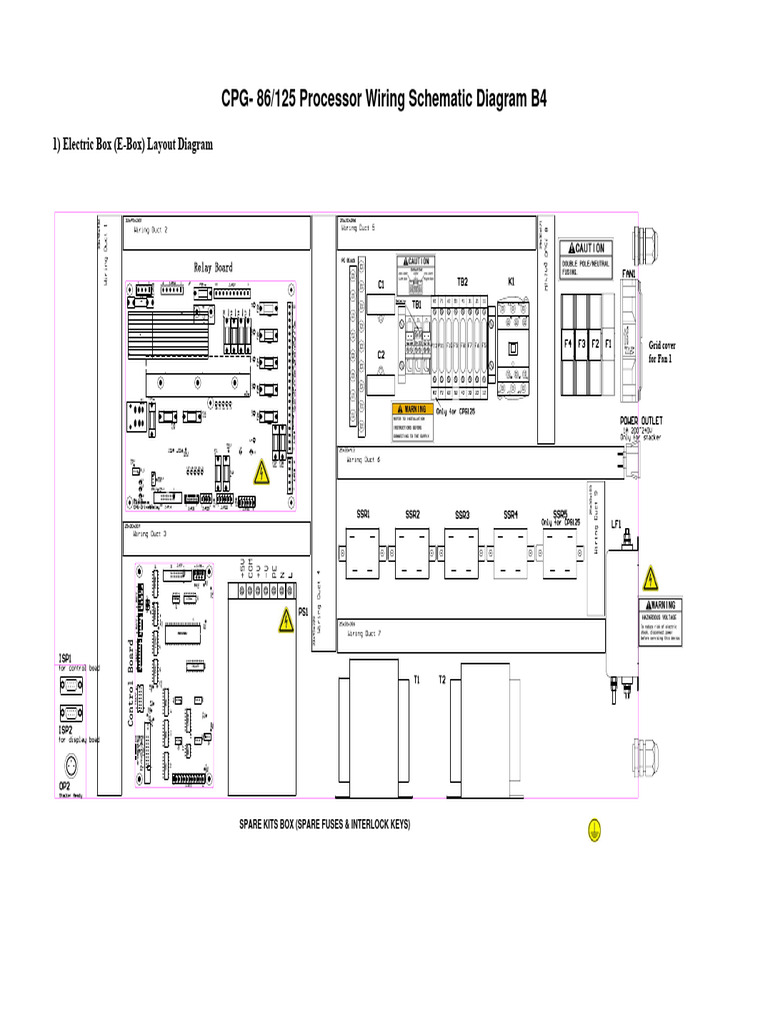 CPG-86/125 Processor Wiring Diagram | PDF