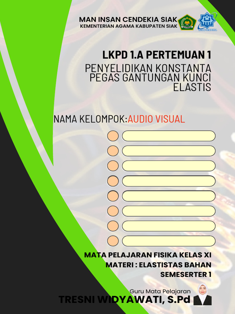 3 LKPD 1.a Pertemuan 1 - Kelompok Audio Visual | PDF