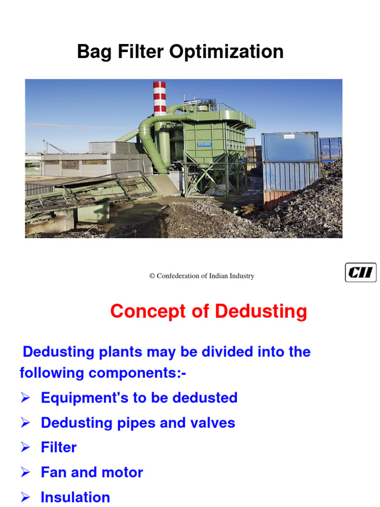 Bag Filter Optimization in Cement Industry | PDF