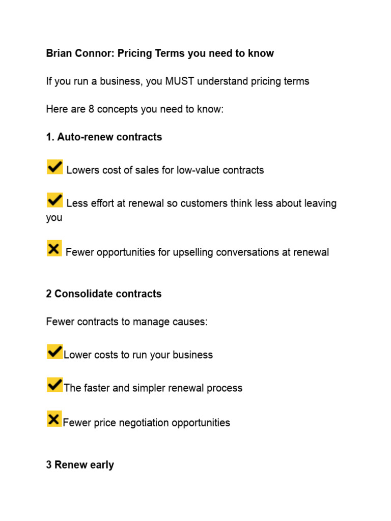 Pricing Terms You Need To Know | PDF Pricing Terms You Need To Know | PDF