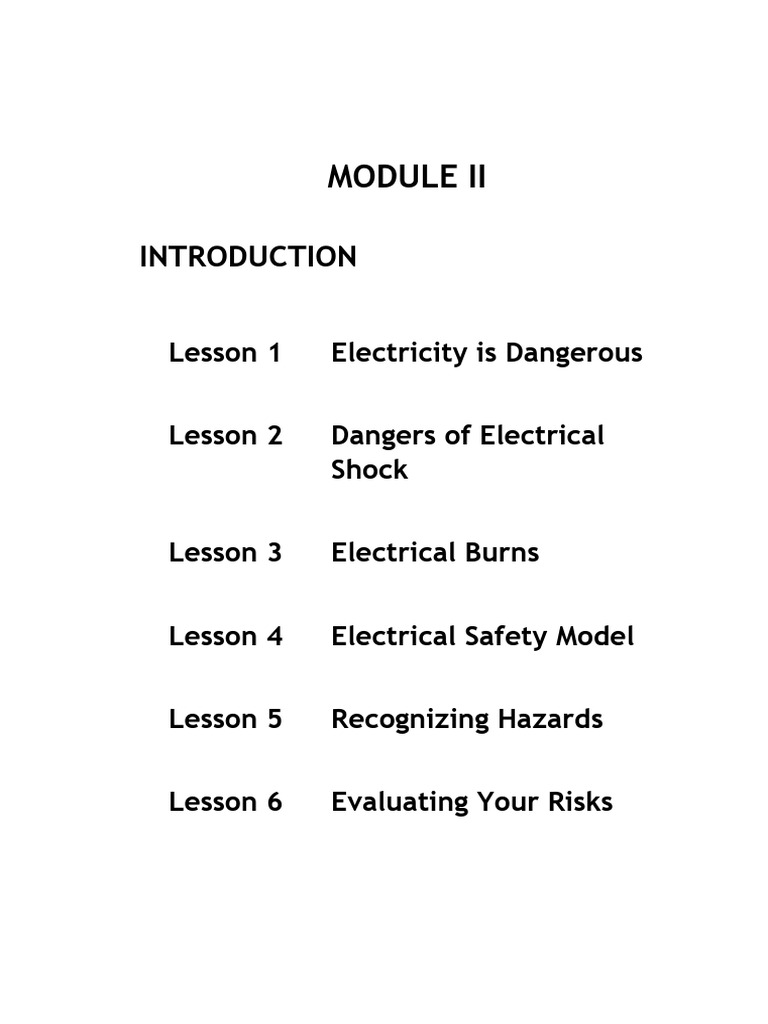 Module-II-Lesson-1 | PDF