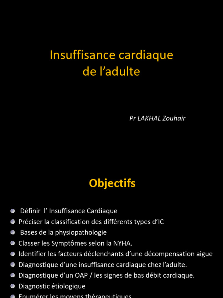7 Insuffisance cardiaque | PDF