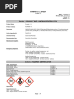 (SDS) Sunlight-Dishwashing-Liquid-Sds-Sheet | PDF | Toxicity | Occupational Safety And Health