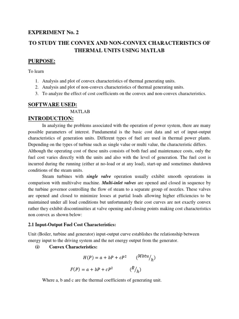 EXPERIMENT No. 2 | PDF | Input–Output Model | Power (Physics)