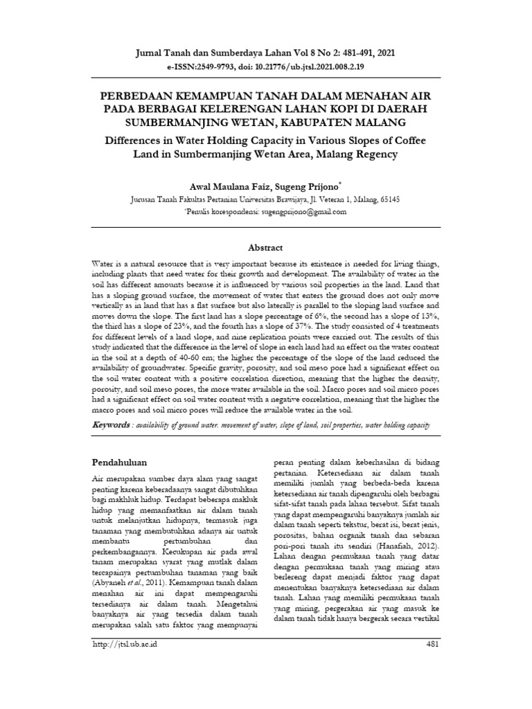 Handayanto, 19, 481-491, FAIZ & PRIJONO-N | PDF