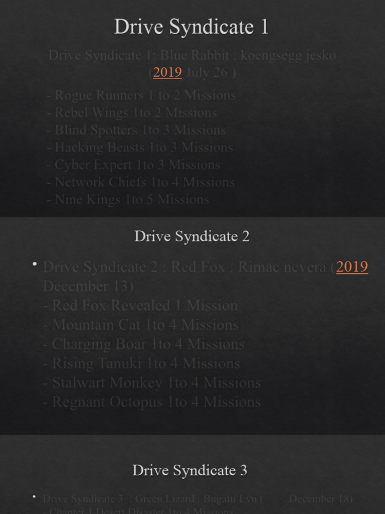 Drive Syndicate Org | PDF