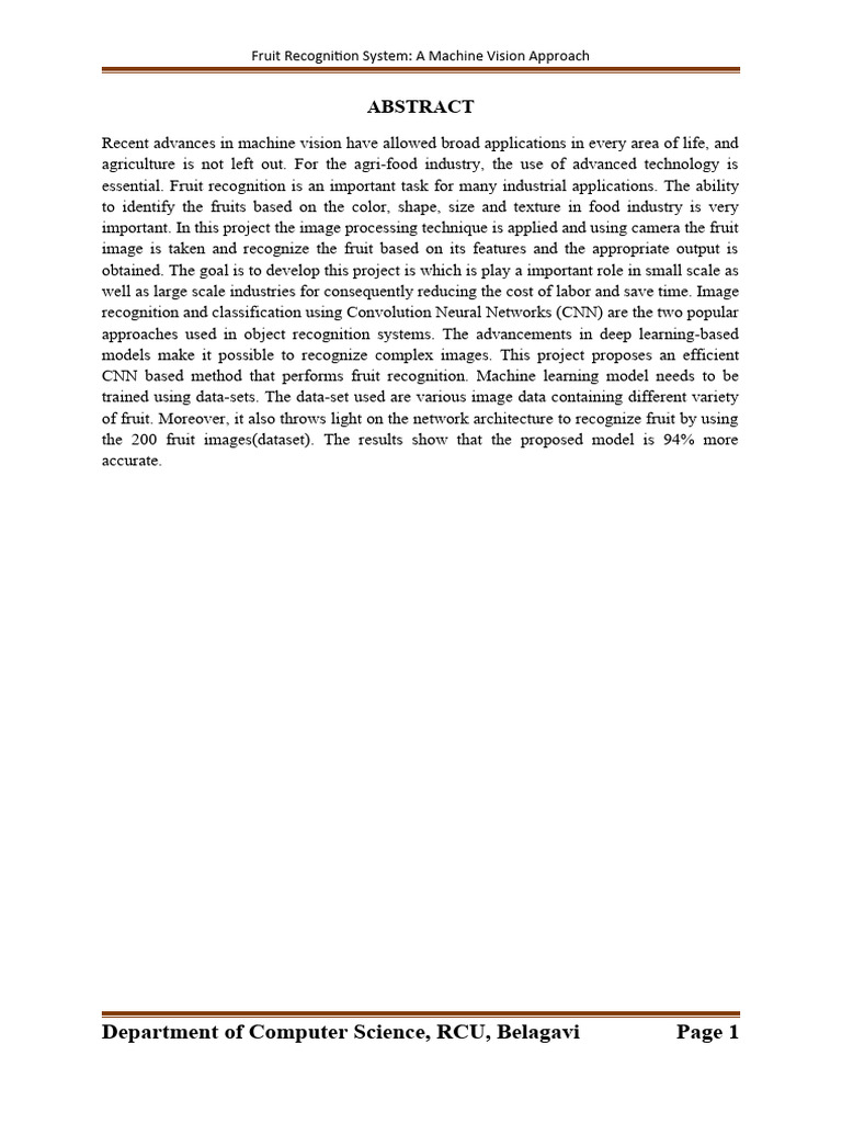 Project Report Final | PDF