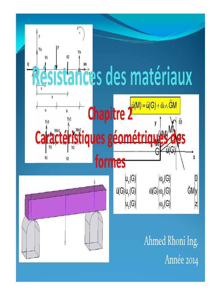 Chapitre 2 - Caracteristiques Géométriques Des Formes | PDF