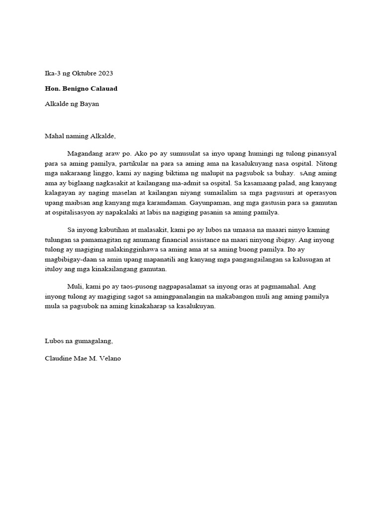 Pomal Na Liham | PDF