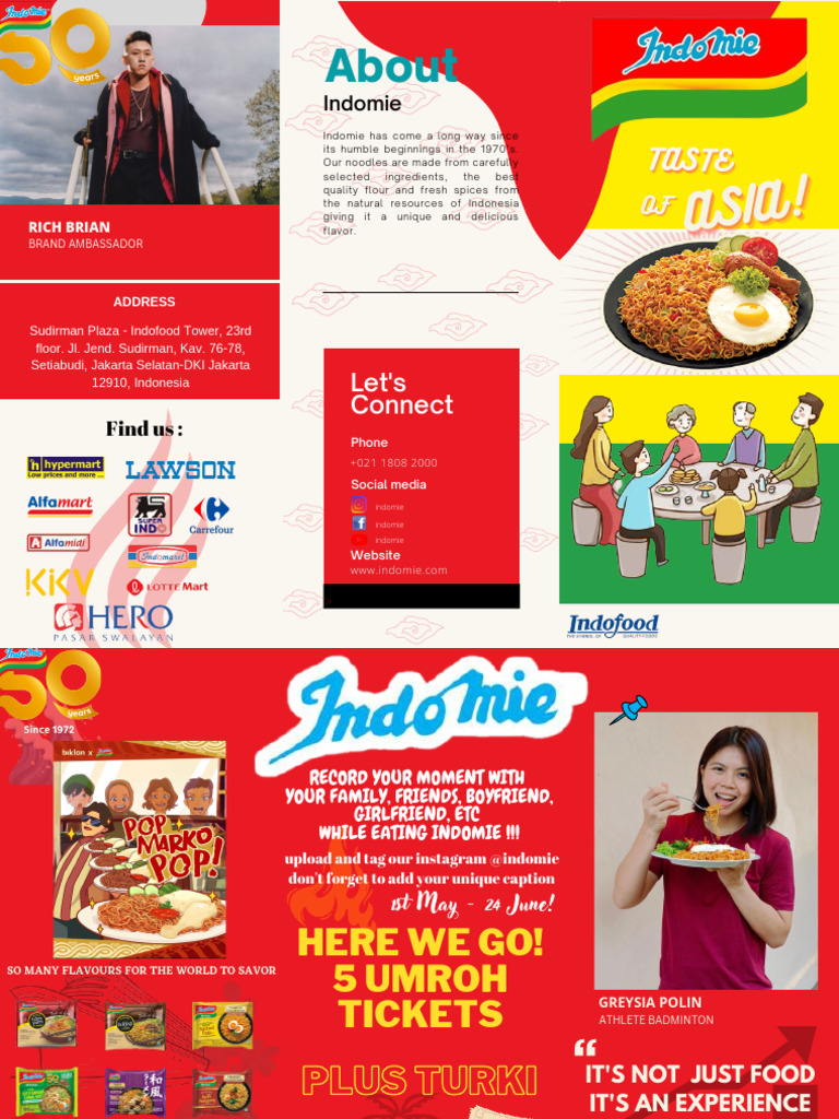 BROSUR INDOMIE | PDF