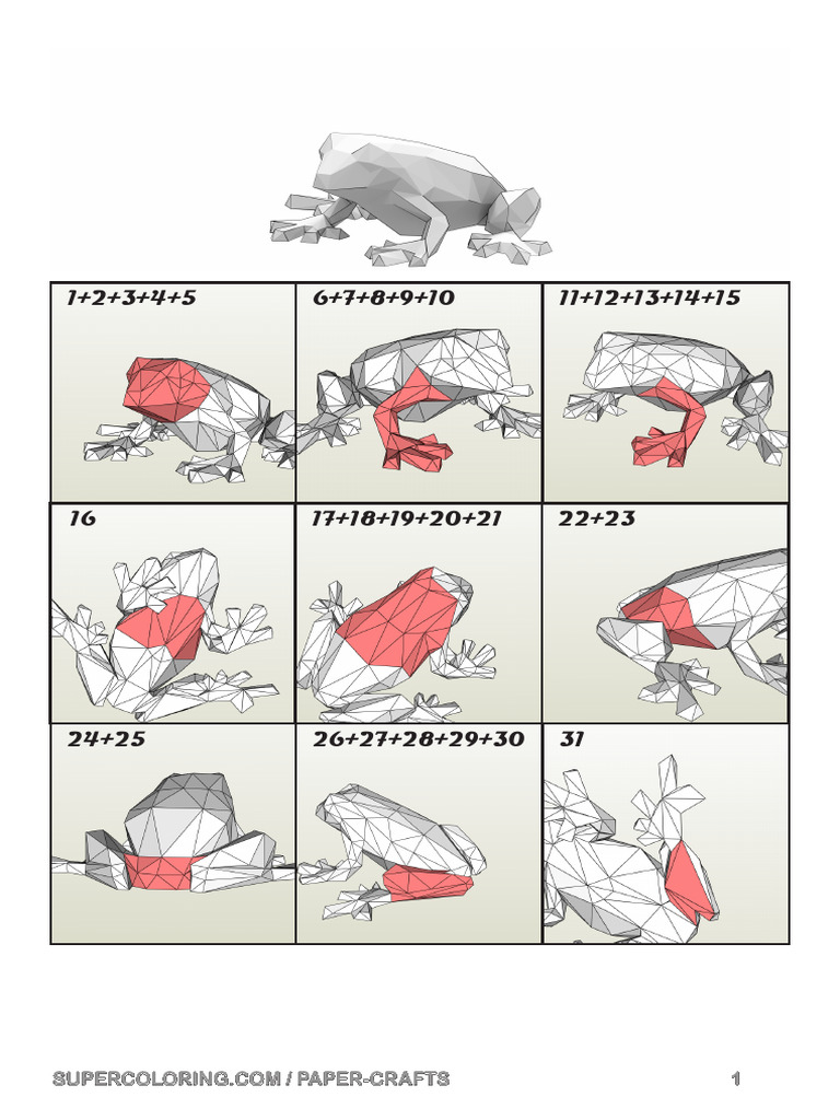 Frog Paper Crafts | PDF