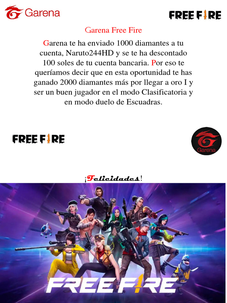 Garena Free Fire | PDF