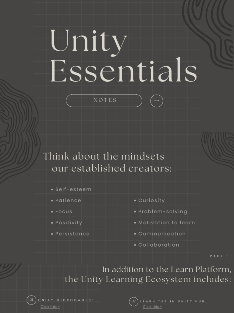 Unity Essentials | PDF