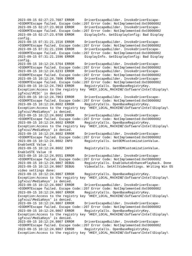 GCC Core Log 2023-09-15 | PDF