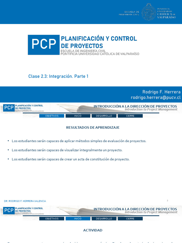 2.3 Integración. Parte 1 | PDF