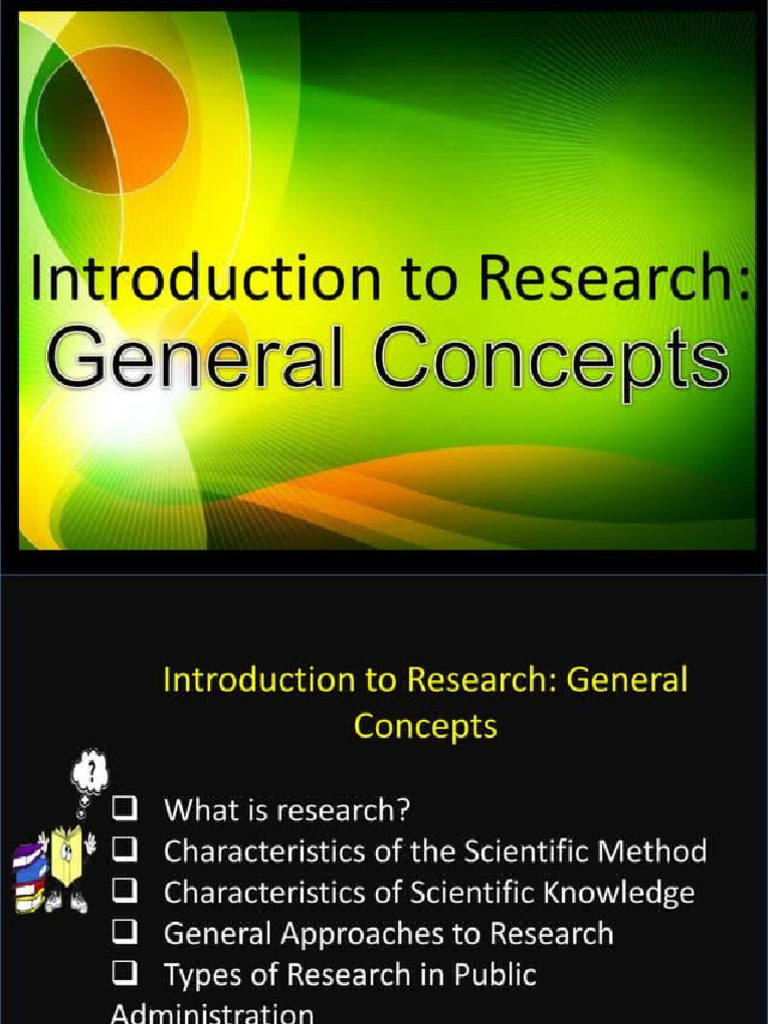 Introduction To Research | PDF