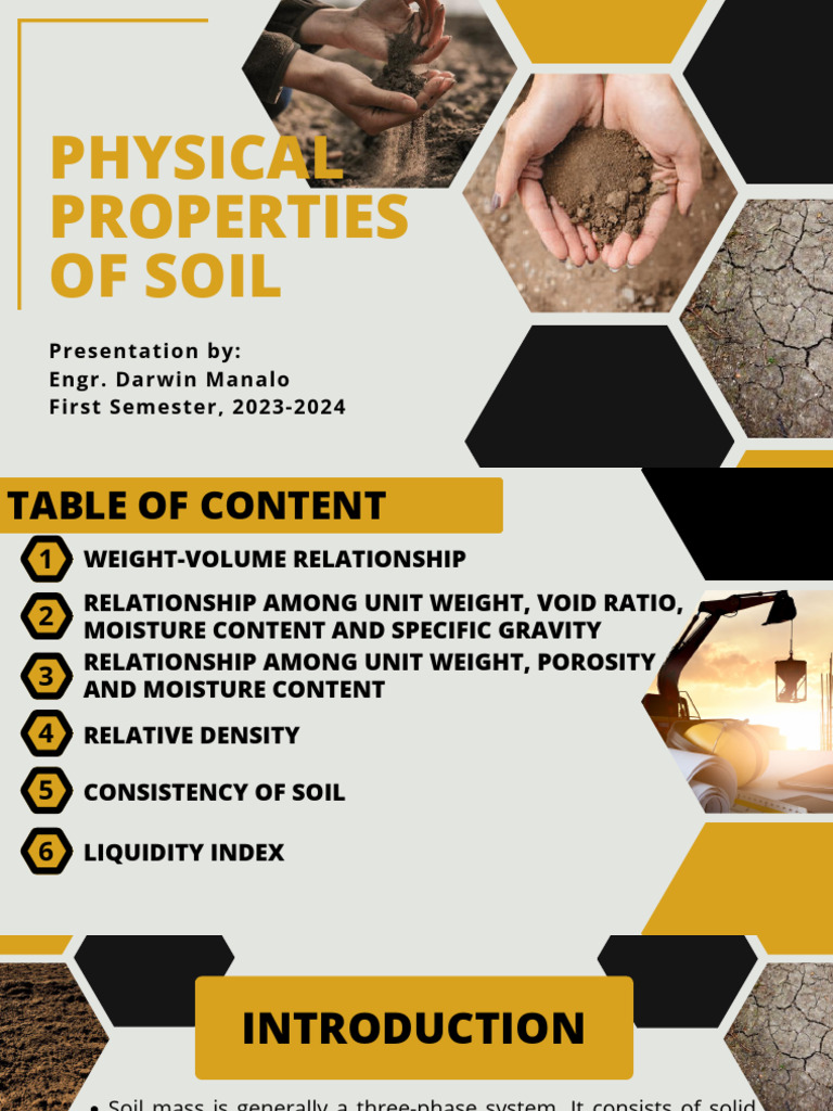 Chapter 3 - Physical Properties of Soil | PDF | Porosity | Civil Engineering