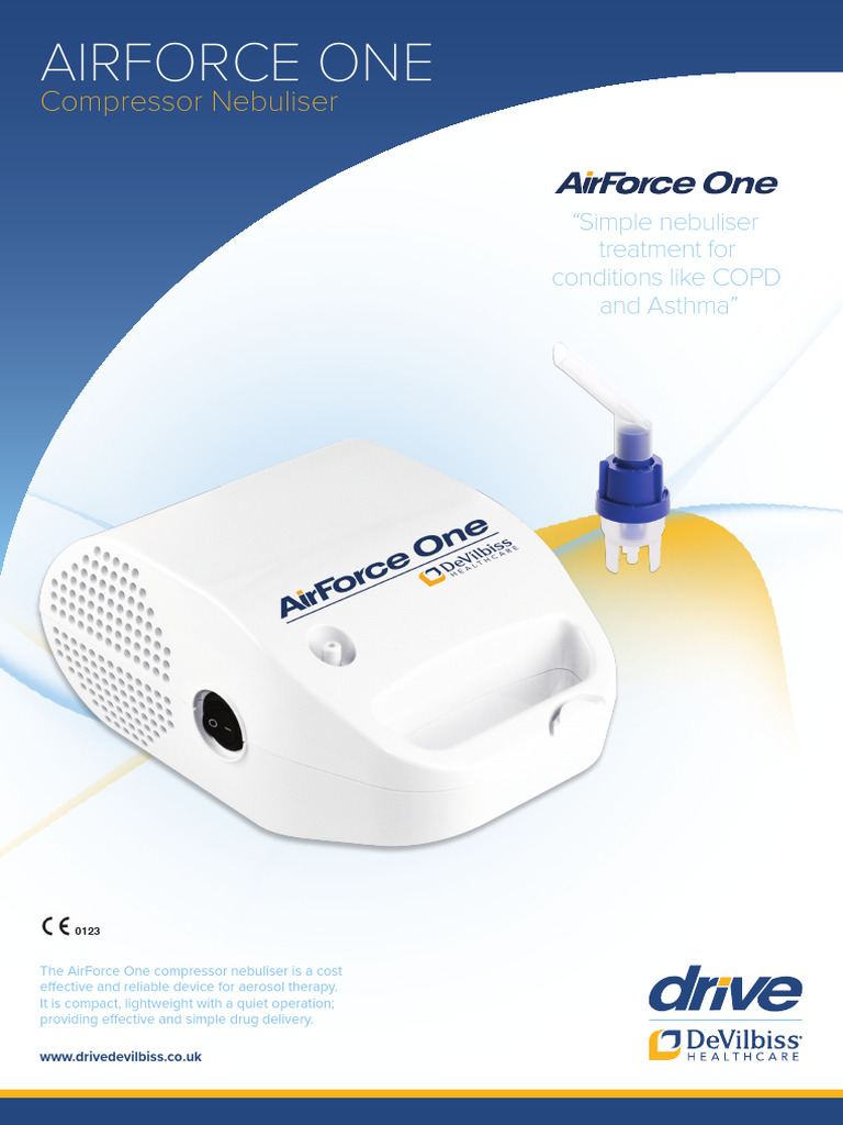 AirForce One Compressor Nebuliser Guide | PDF