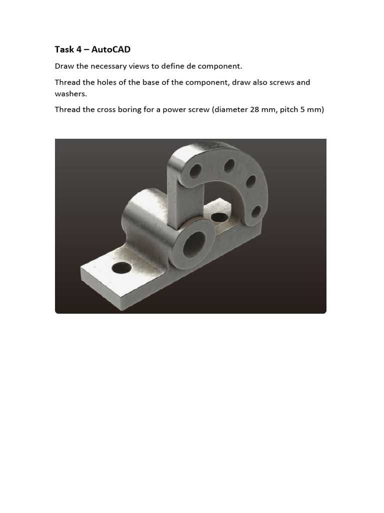 Task 4 AutoCAD | PDF