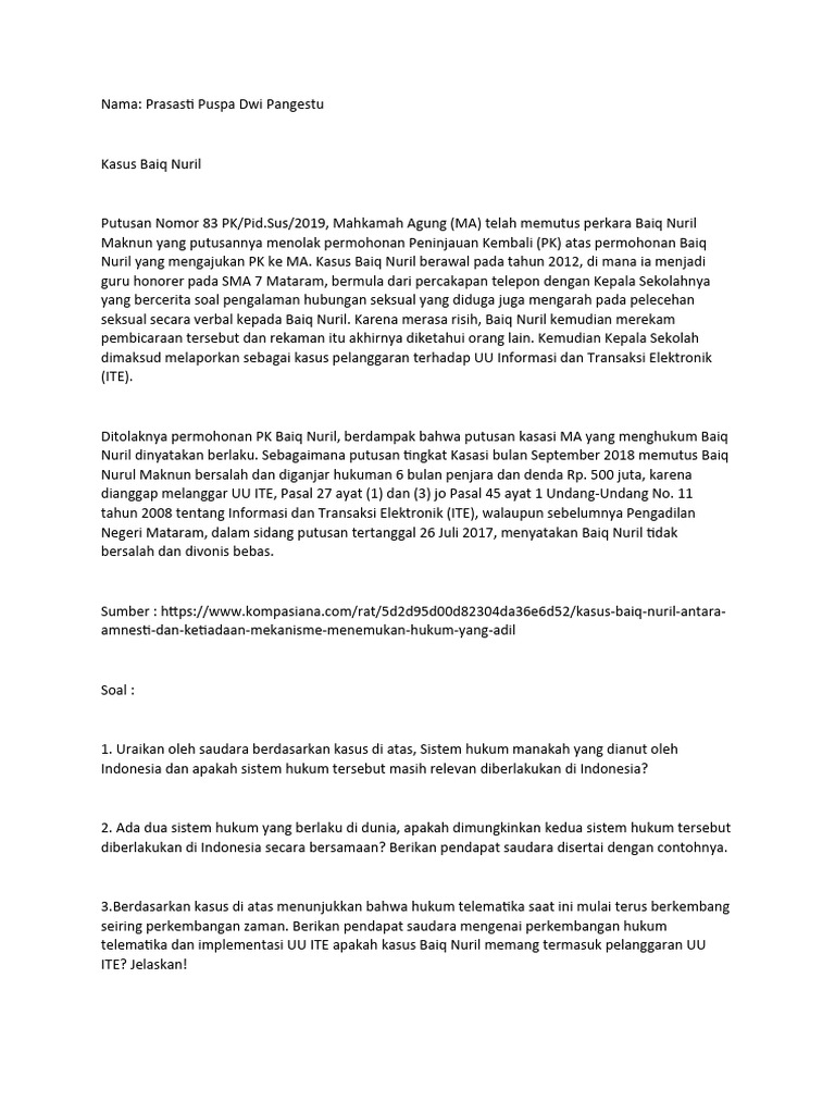 Maaf Yoo Telat Soale Keturon | PDF