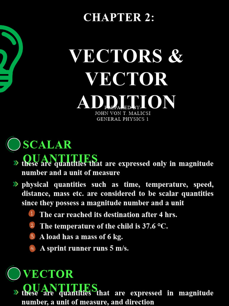 Week 3 (Vector Addition) | PDF | Euclidean Vector | Force