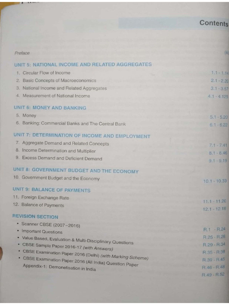 Sandeep Garg Macroeconomics Class 12 | PDF