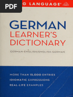 German Picture Dictionary | PDF
