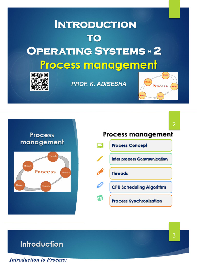 Operating System-2 by Adi | PDF | Thread (Computing) | Scheduling ...
