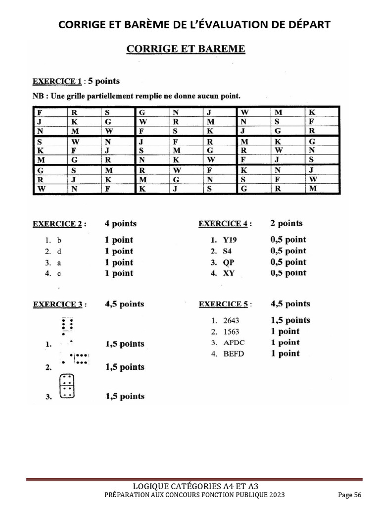 Corrige Des Cours de Logique | PDF