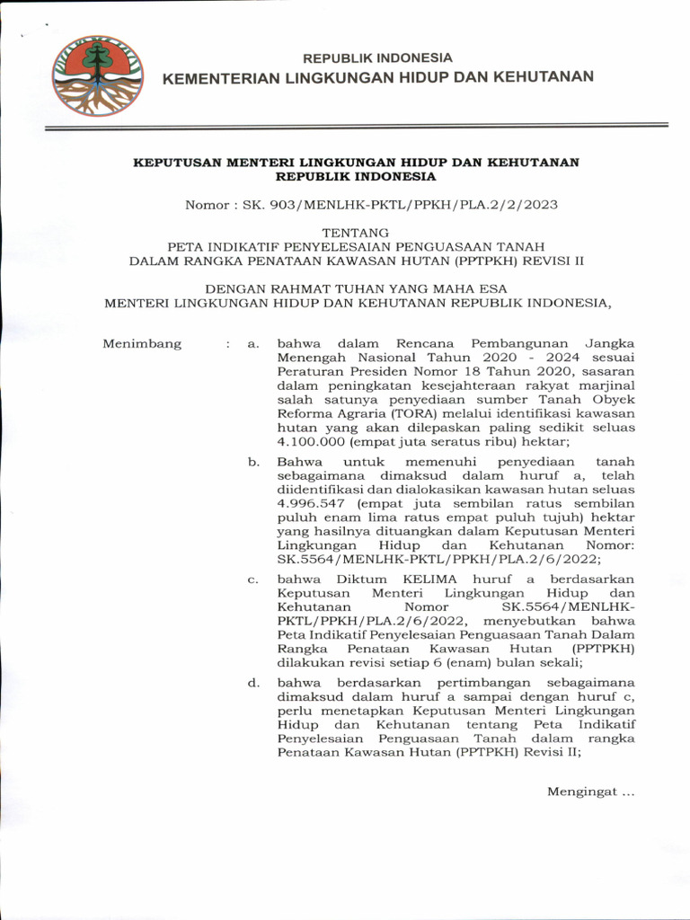 SK 903 PPTPKH Rev II | PDF