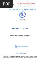 Digital Twin Technology SEMINAR | PDF | Computing